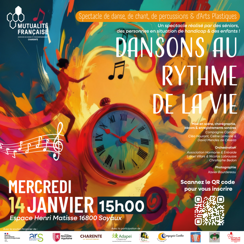 Spectacle de musique "Dansons au rythme de la vie" - Mutualité ...